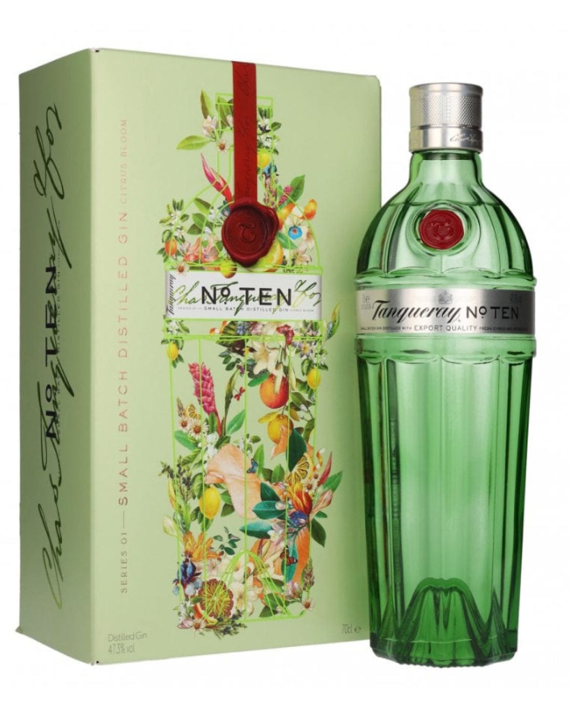 Tanqueray No.10 Gin - 'Alive with Freshness' Gift Box, 70 cl – The Bottle Club
