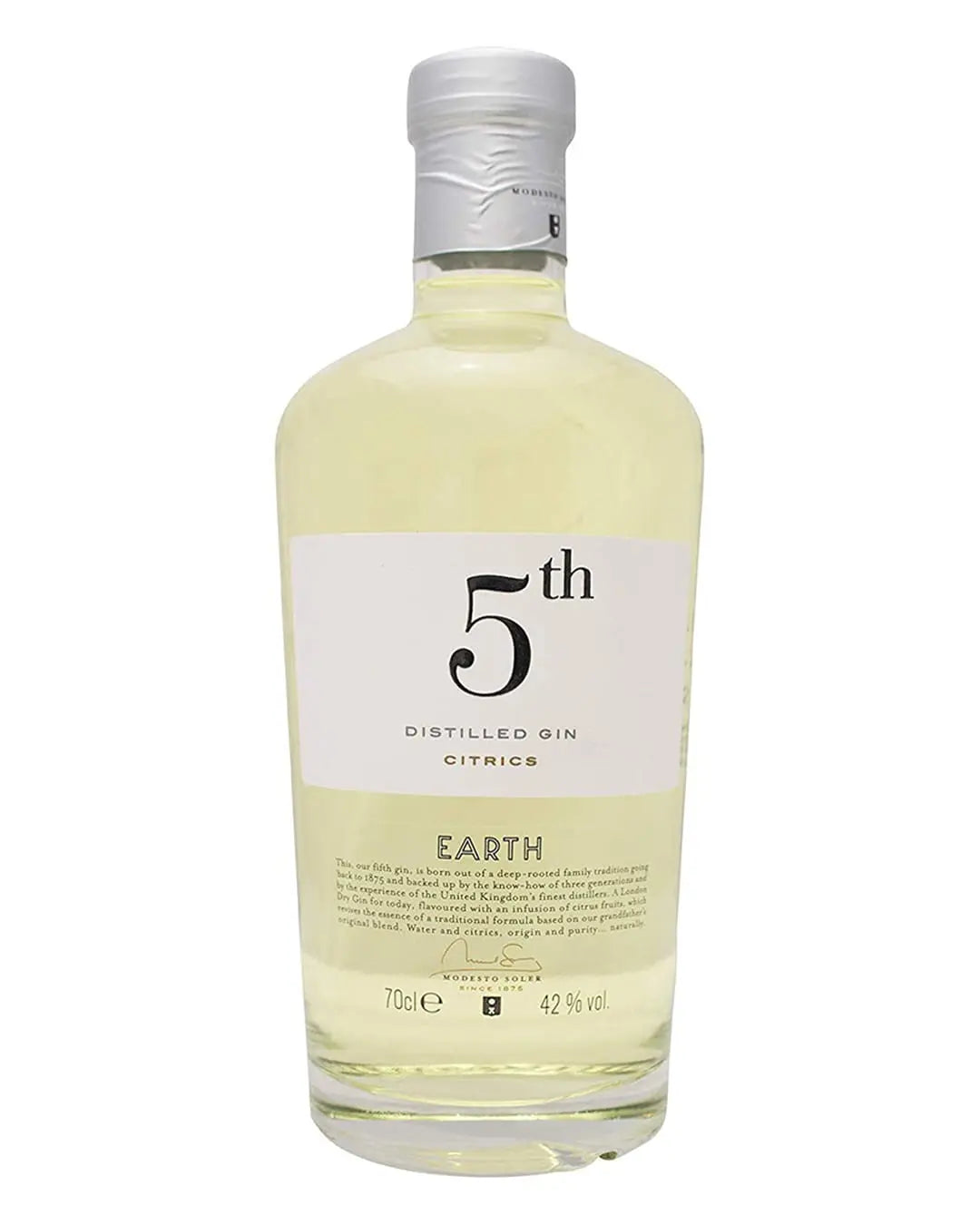 Buy 5th Gin Earth, 70cl online at The Bottle Club
