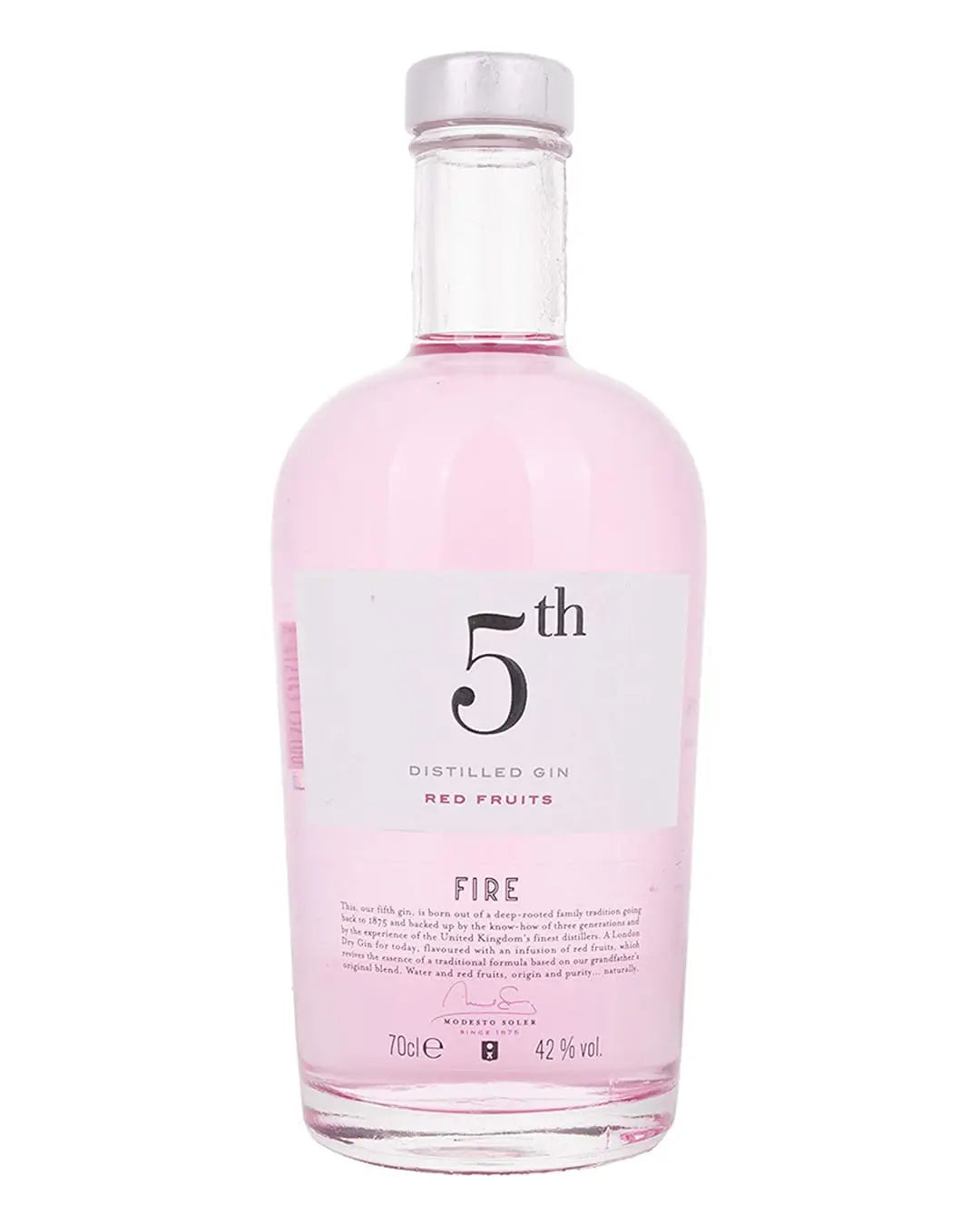 Buy 5th Gin Fire, 70cl Online | The Bottle Club