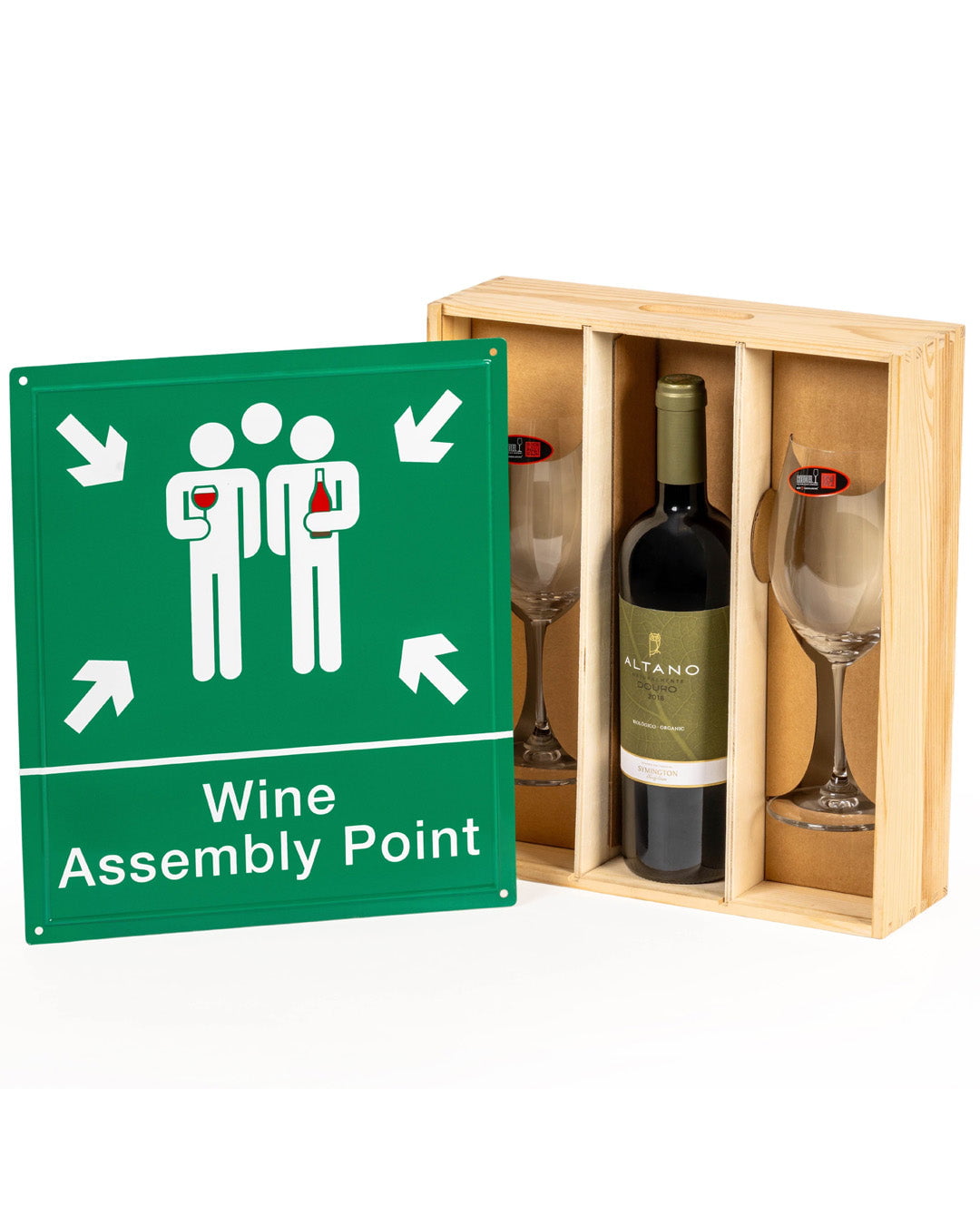 Altano Organic Tinto Douro Red Wine Assembly Point Wine Gift Box, 70 c ...