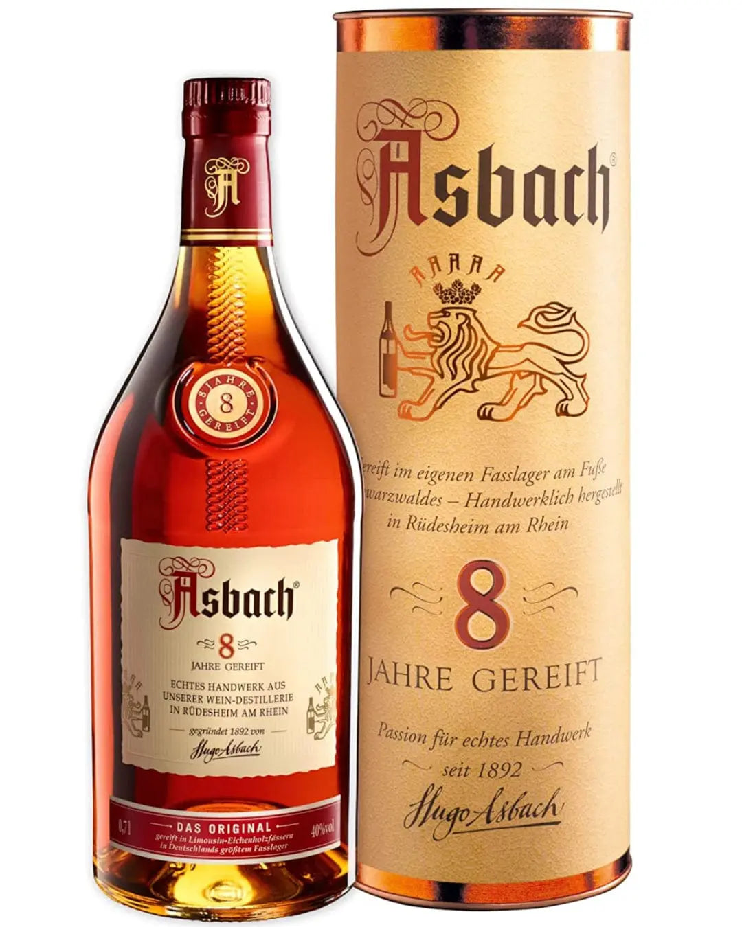 Asbach 8 Year Old German Brandy, 70 cl – The Bottle Club