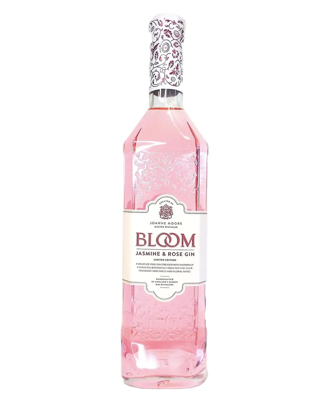 Buy Bloom Jasmine & Rose Pink Gin, 70 cl Online | The Bottle Club