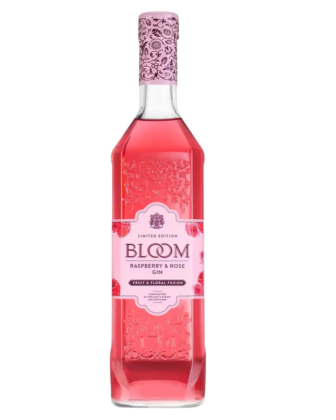 Buy Bloom Raspberry & Rose Gin online at The Bottle Club