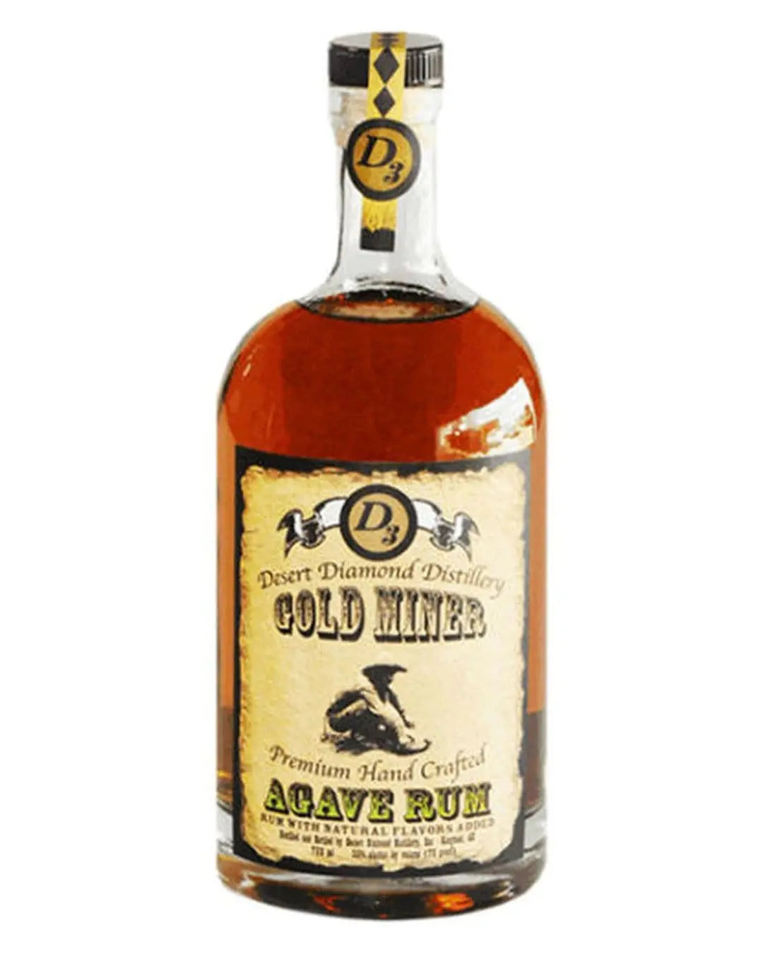 Desert Diamond Gold Miner Agave Rum, 75 cl – The Bottle Club