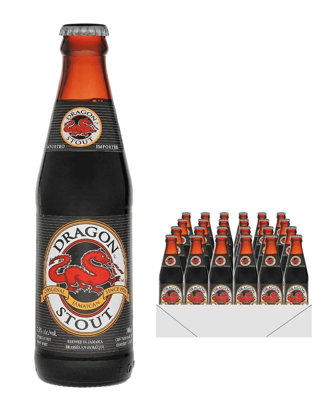 Dragon Stout 284ml (24 bottles) – The Bottle Club