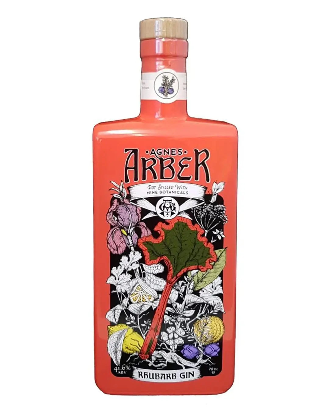Buy Agnes Arber Rhubarb Gin, 70cl Online | The Bottle Club