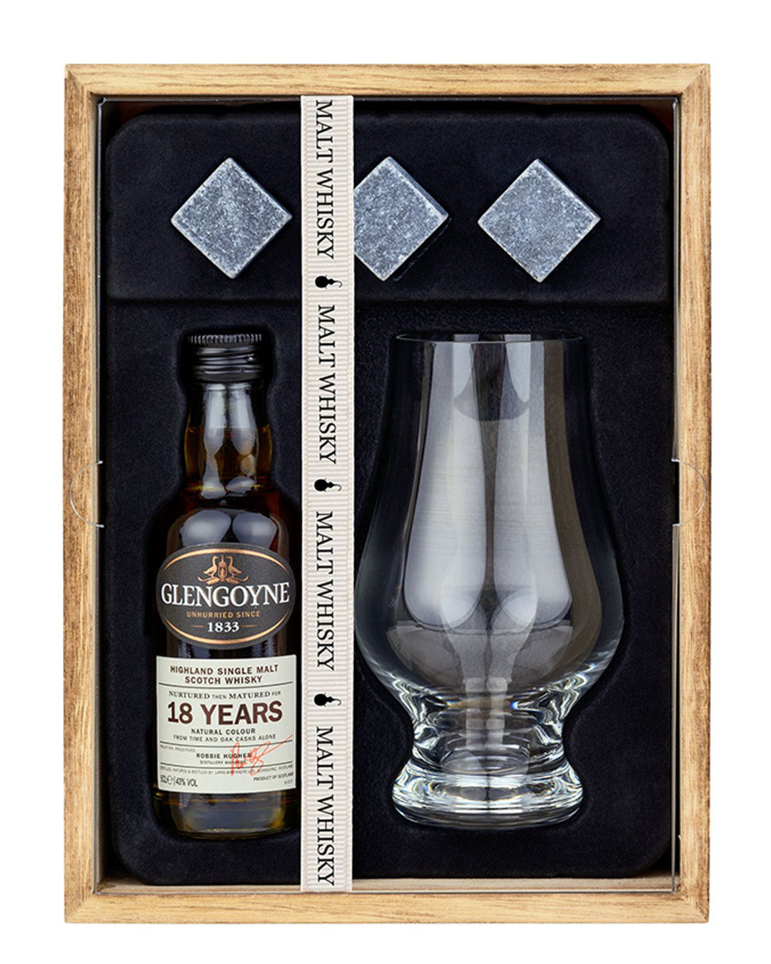 Glengoyne 18 Year Old Single Malt Scotch Whisky Gift Pack, 5 cl – The ...