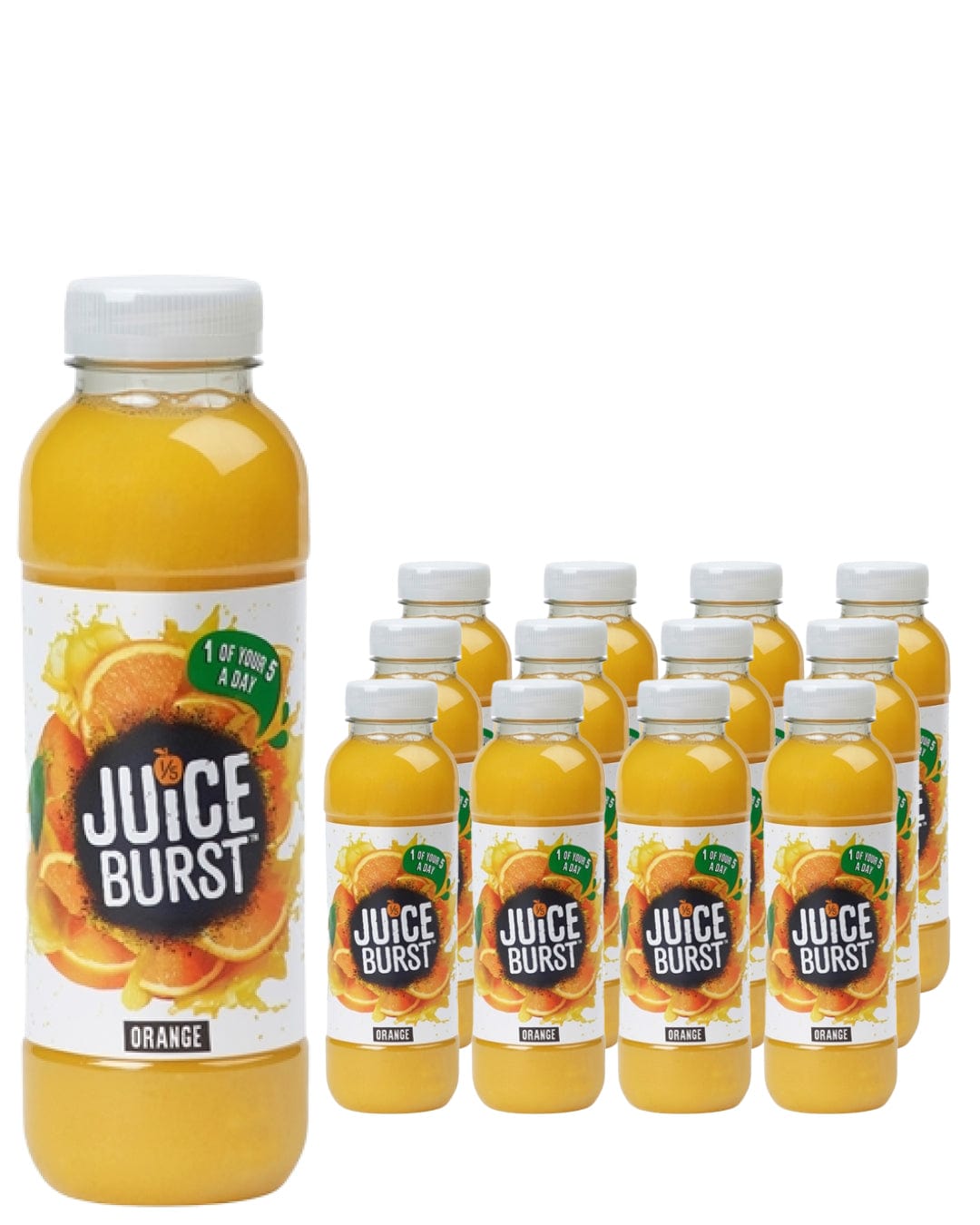 Juice Burst Orange Juice Drink Bottle Multipack, 12 x 400 ml – The ...