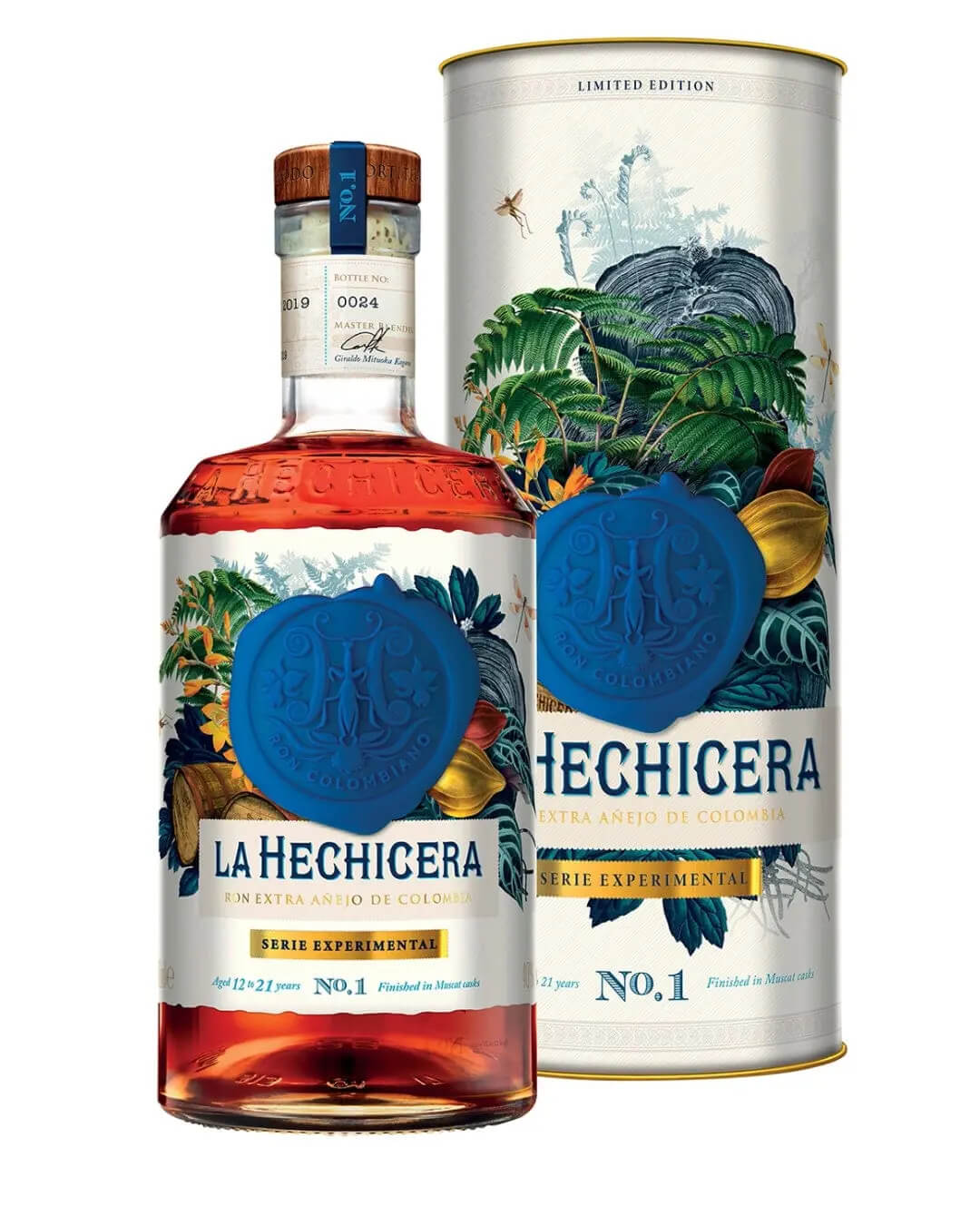 La Hechicera Serie Experimental No.1 Muscat Cask Finish Rum, 70 cl ...