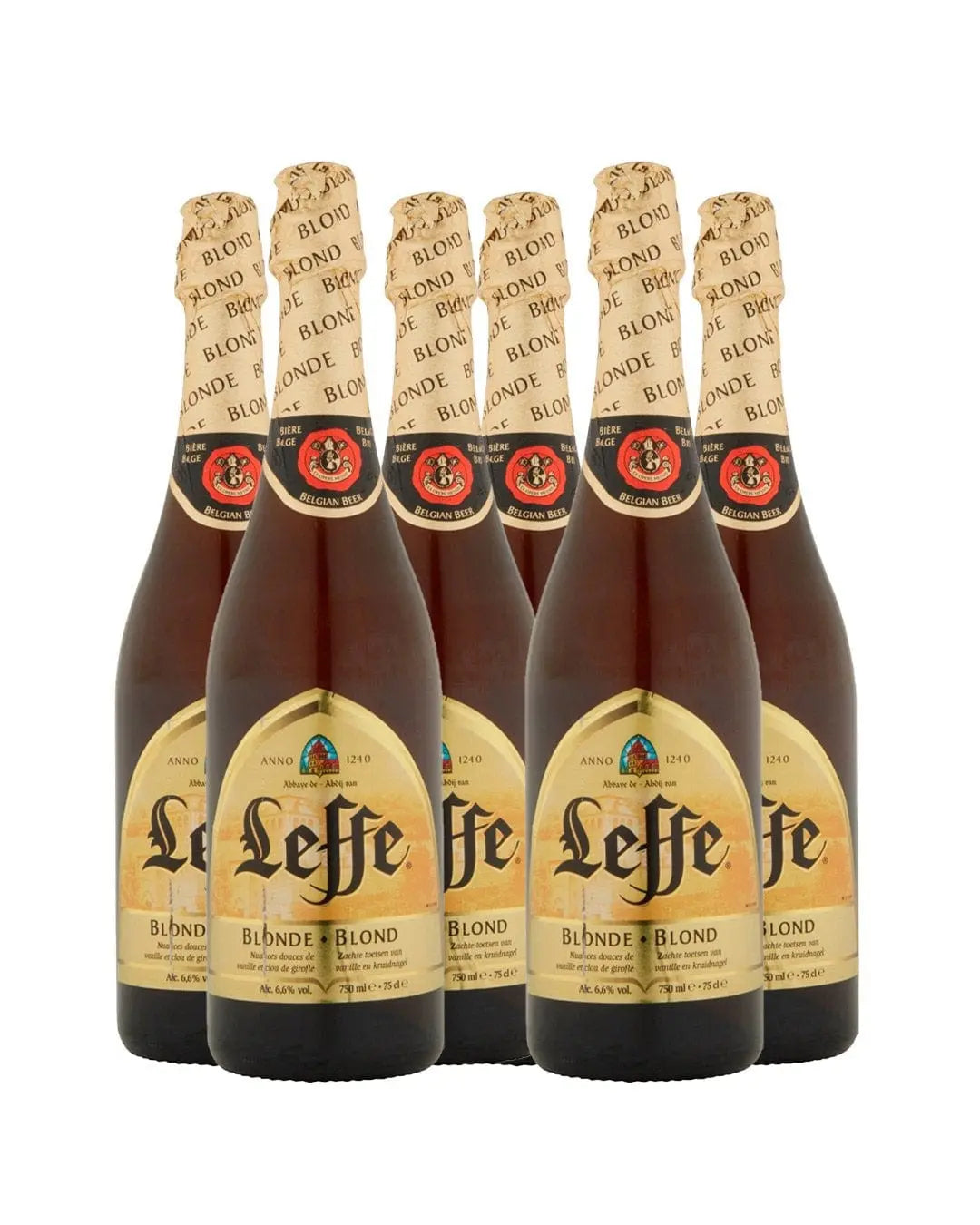 Leffe Blonde Belgian Ale Bottle Multipack, 6 x 750 ml – The Bottle Club