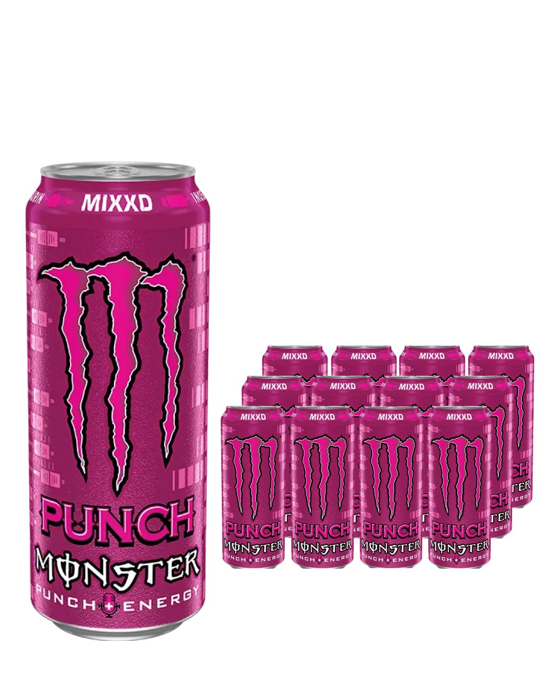 Monster Punch Mixxd Energy Drink Can Multipack, 12 x 500 ml – The ...