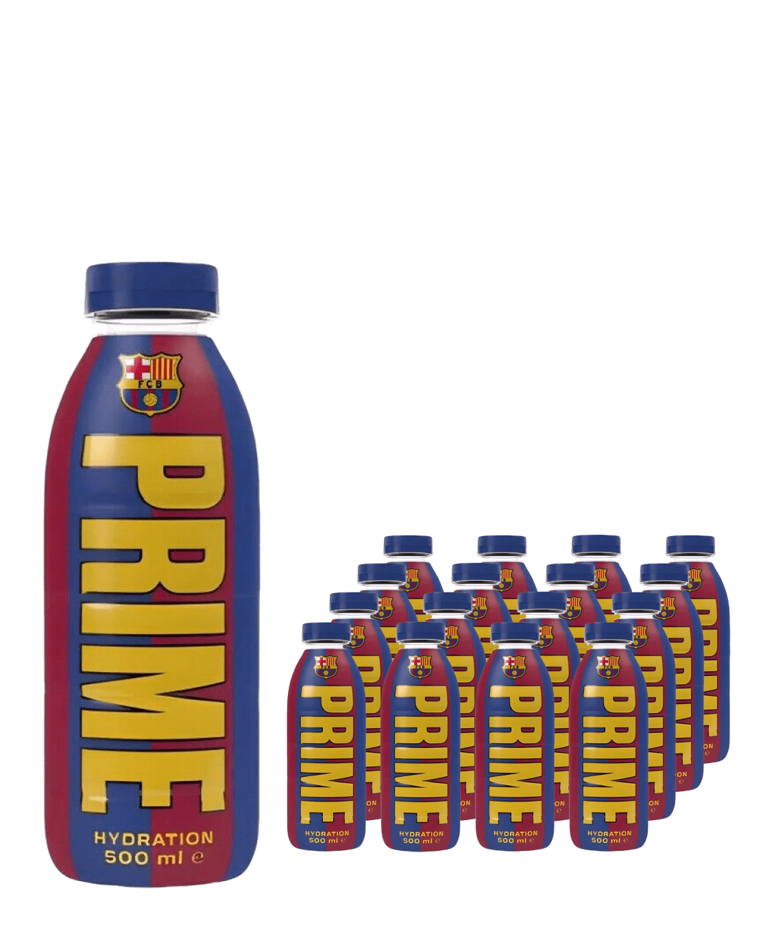 Prime Hydration FC Barcelona Hydration Drink Multipack, 12 x 500 ml ...