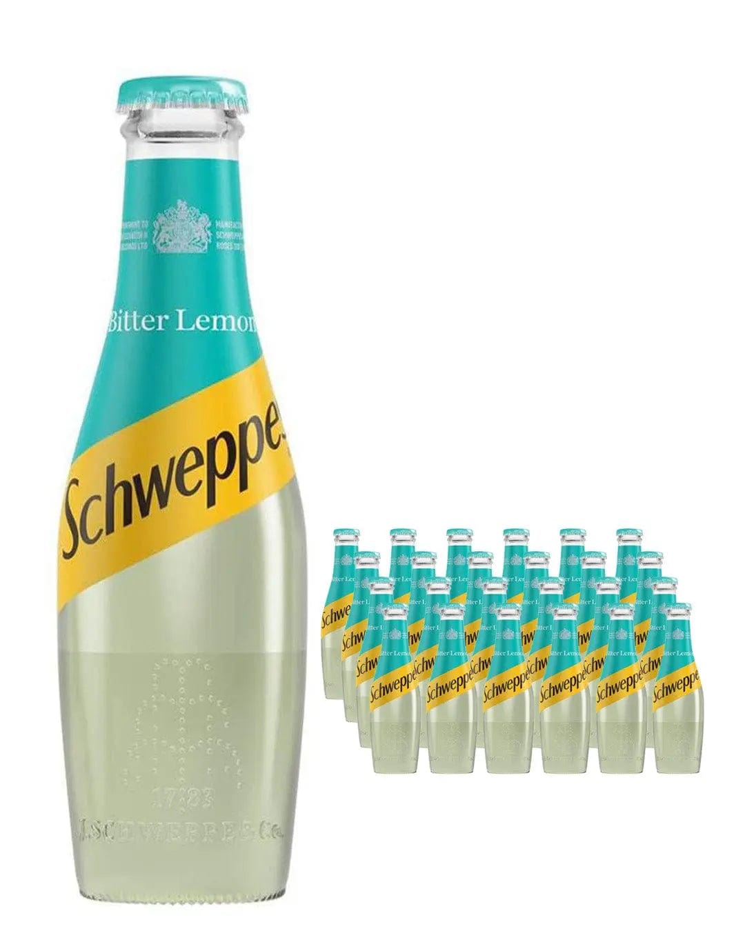 Schweppes Bitter Lemon, 24 x 200 ml – The Bottle Club