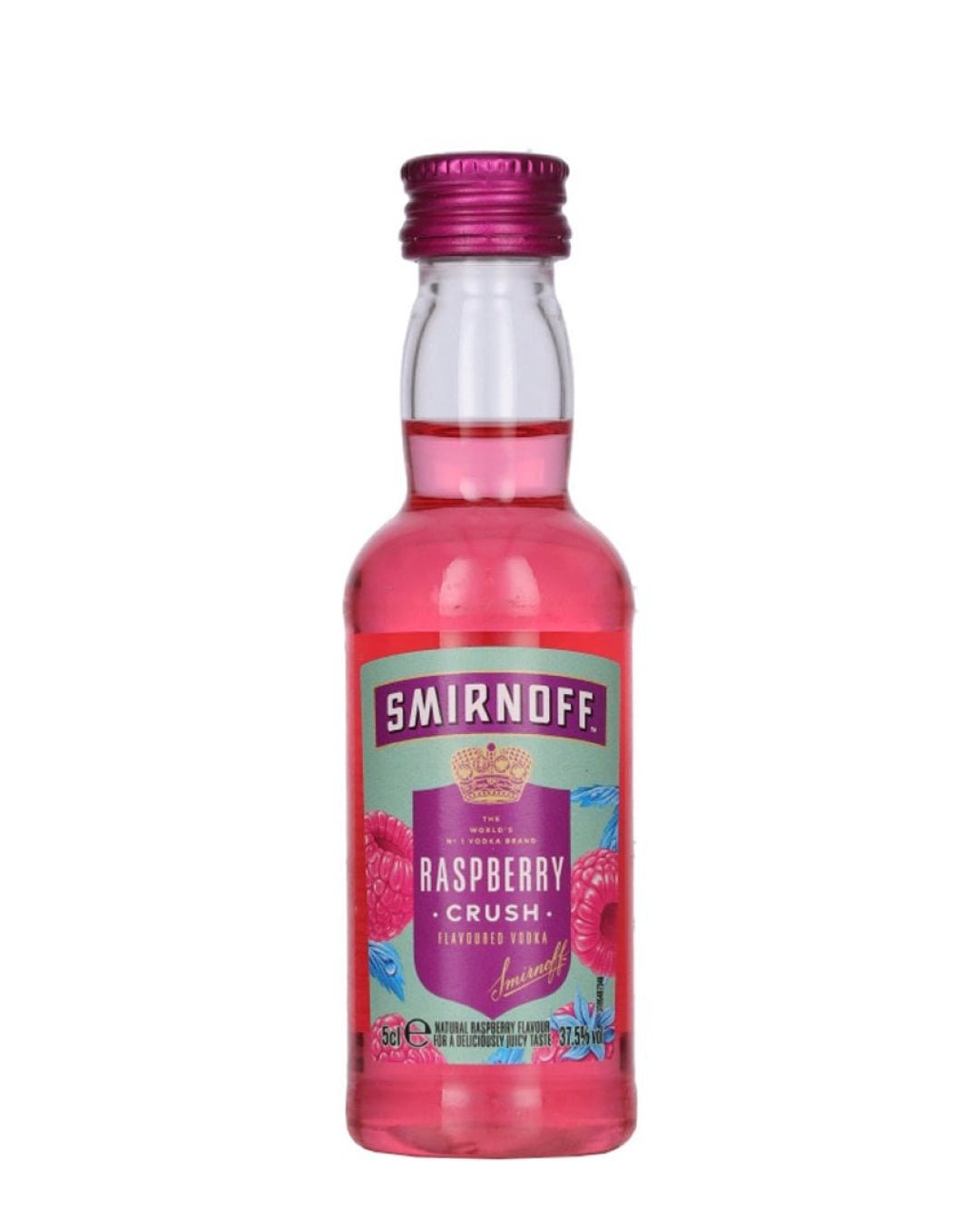 Smirnoff Raspberry Crush Vodka Miniature, 5 cl – The Bottle Club
