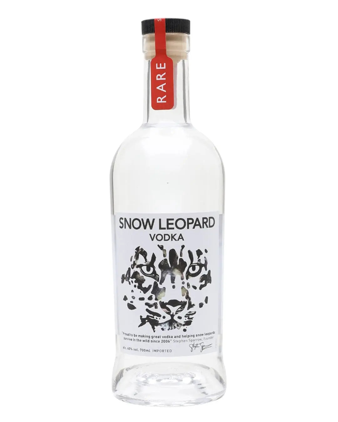 Buy Snow Leopard Vodka online at The Bottle Club
