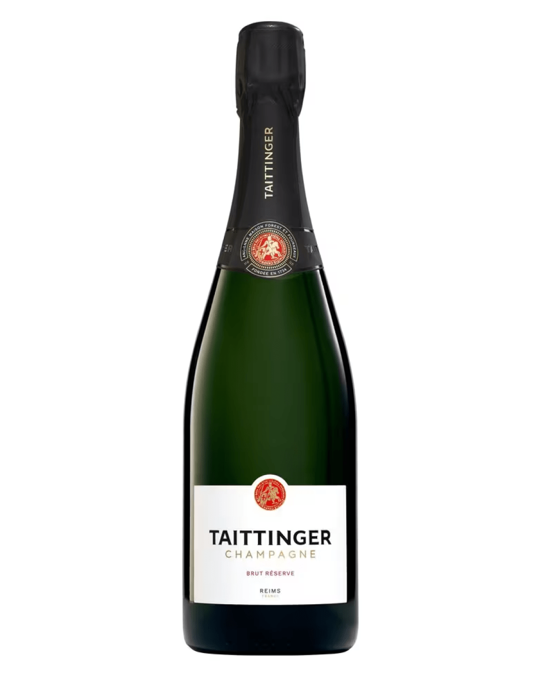 Taittinger Brut Reserve NV Champagne, 75 cl – The Bottle Club