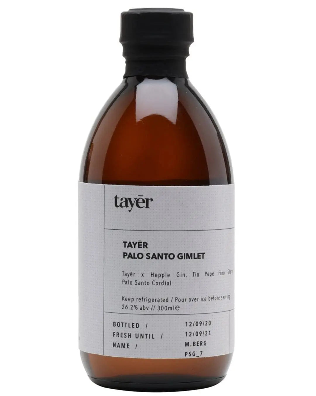 Tayer Palo Santo Gimlet Cocktail, 30 cl – The Bottle Club