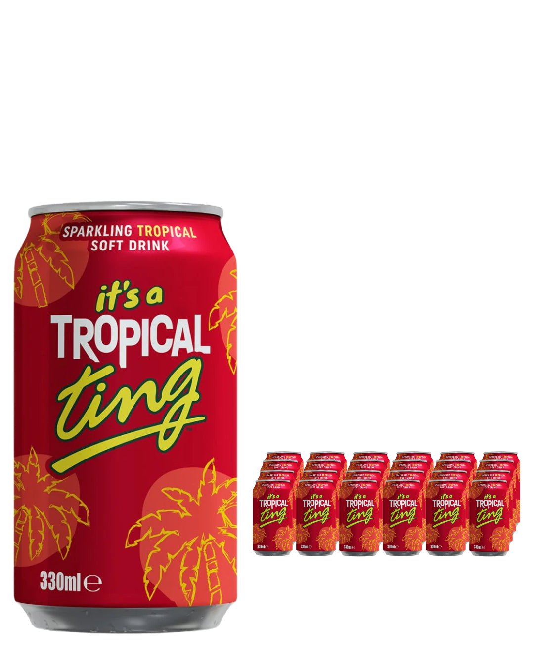 Ting Tropical Can Multipack, 24 x 330 ml – The Bottle Club
