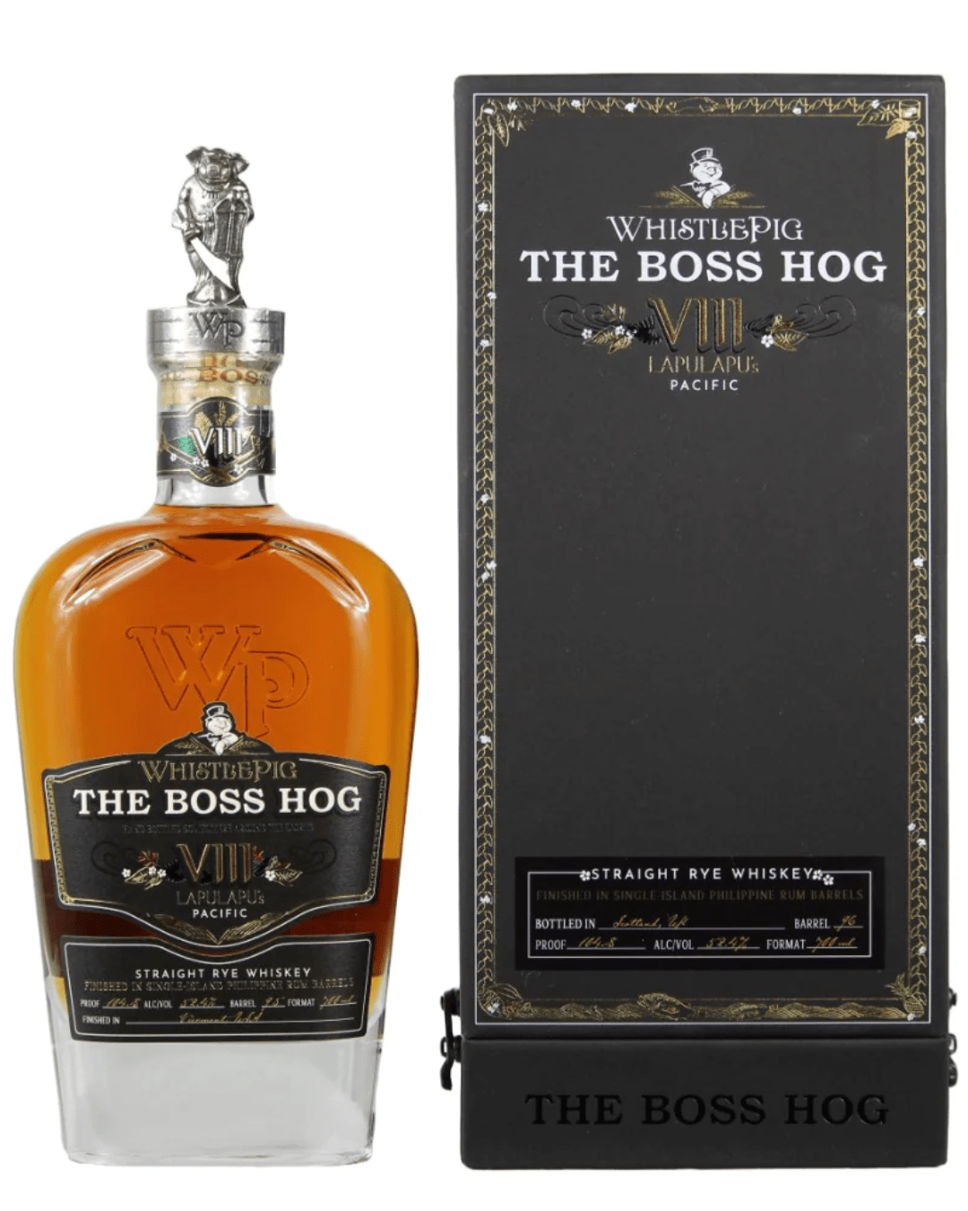 WhistlePig The Boss Hog VIII Straight Rye Whiskey, 70 cl – The Bottle Club